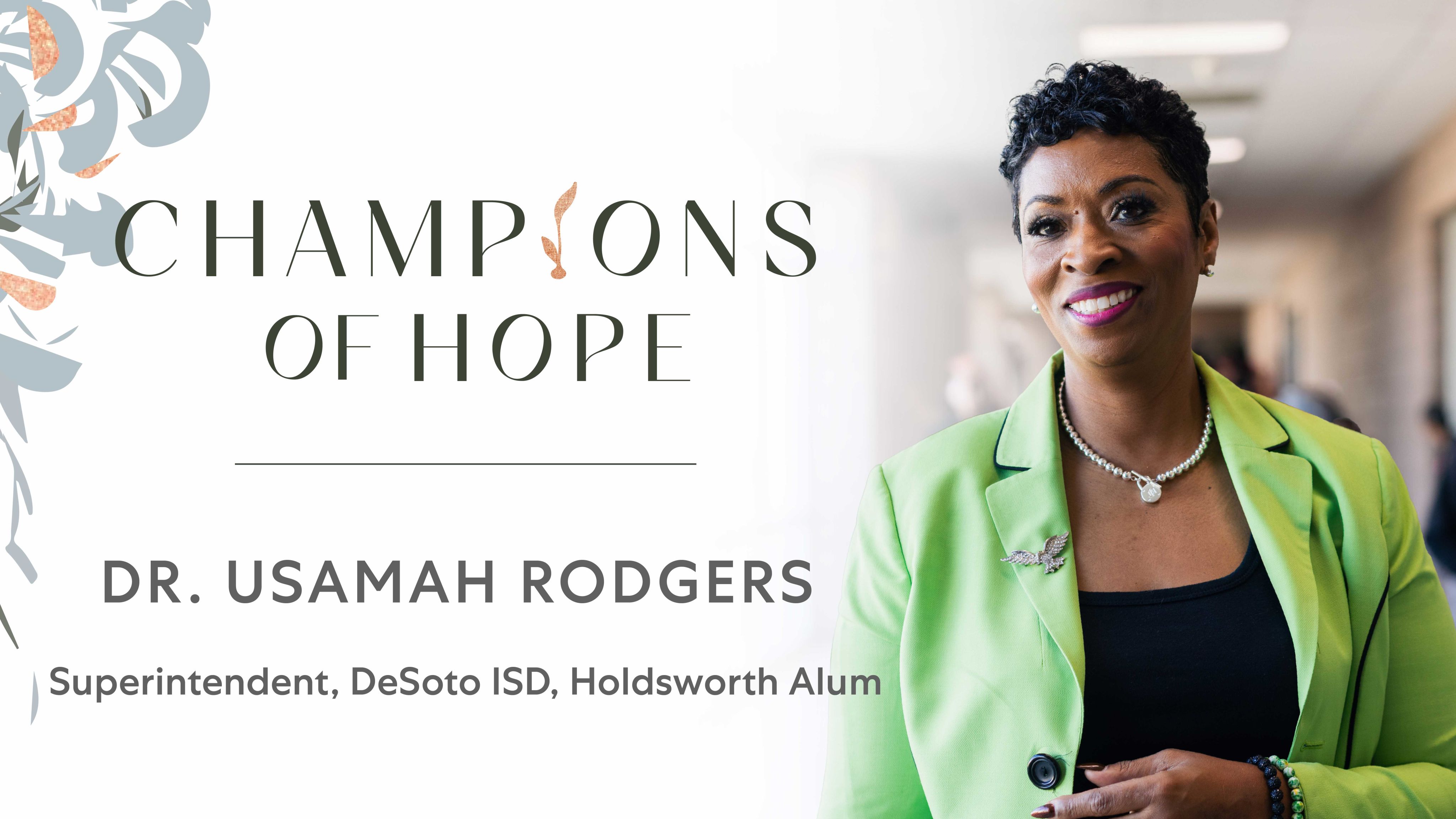 Dr. Usamah Rodgers | Champions of Hope